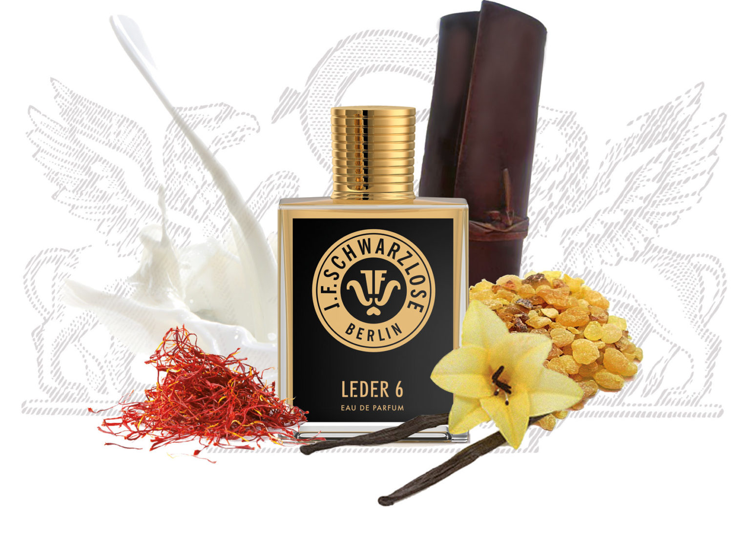 LEDER 6 Eau de Parfum | Das sündige Berlin von J. F. Schwarzlose